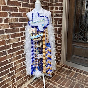 Small Texas Homecoming Mum, Texas Mum , Small Texas Mum - Etsy
