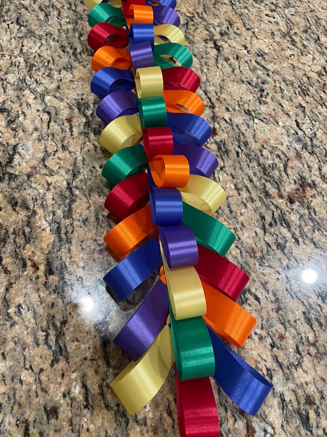 Pride Loopy Braid, Rainbow Homecoming Mum Braid, Pride Homecoming Mum ...
