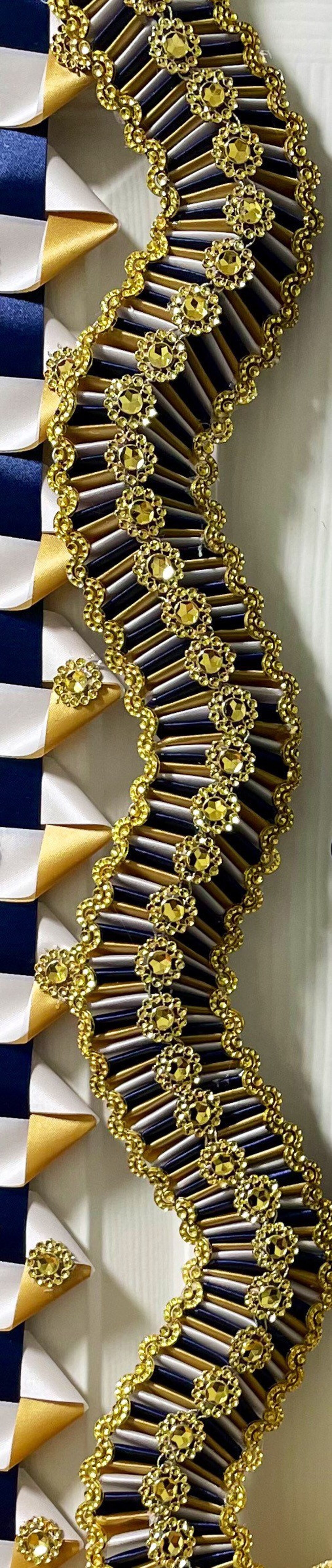 Wonky Love Chain With Bling, Homecoming Braid, Braids for Mums, Love ...