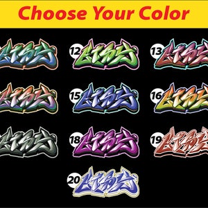 Personalized Custom Graffiti Name Design SVG Digital Download File ...