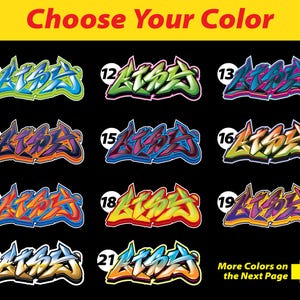 Personalized Custom Graffiti Name Design SVG Digital Download File ...