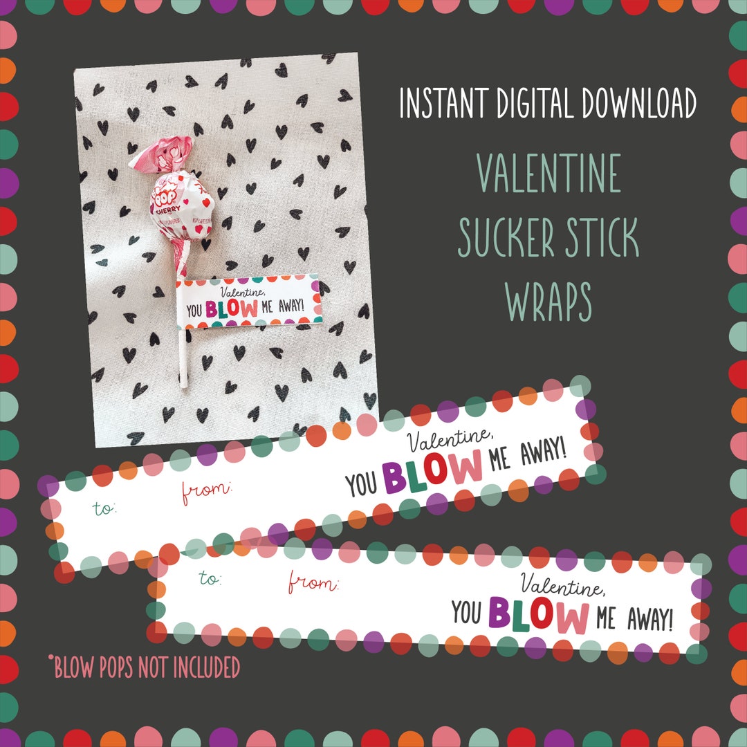 You Blow Me Away Valentine Cards / Digital Download Valentine ...
