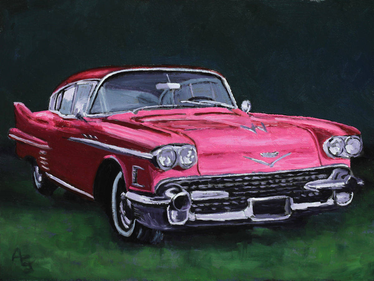 Custom Miniature Painting of Your Car Original Oil - Etsy