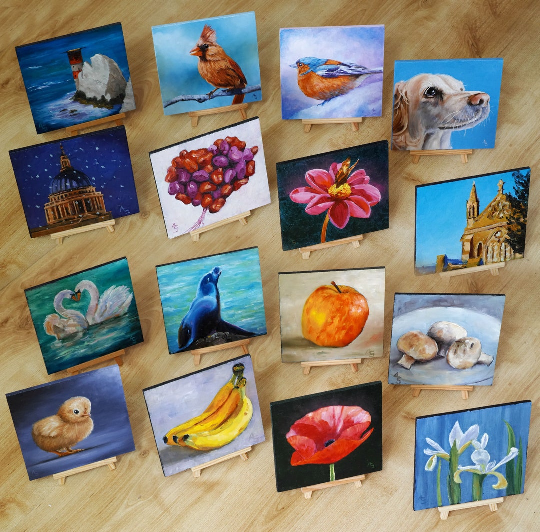 Small Oil Paintings, Original High Quality Artist Created Art at an ...
