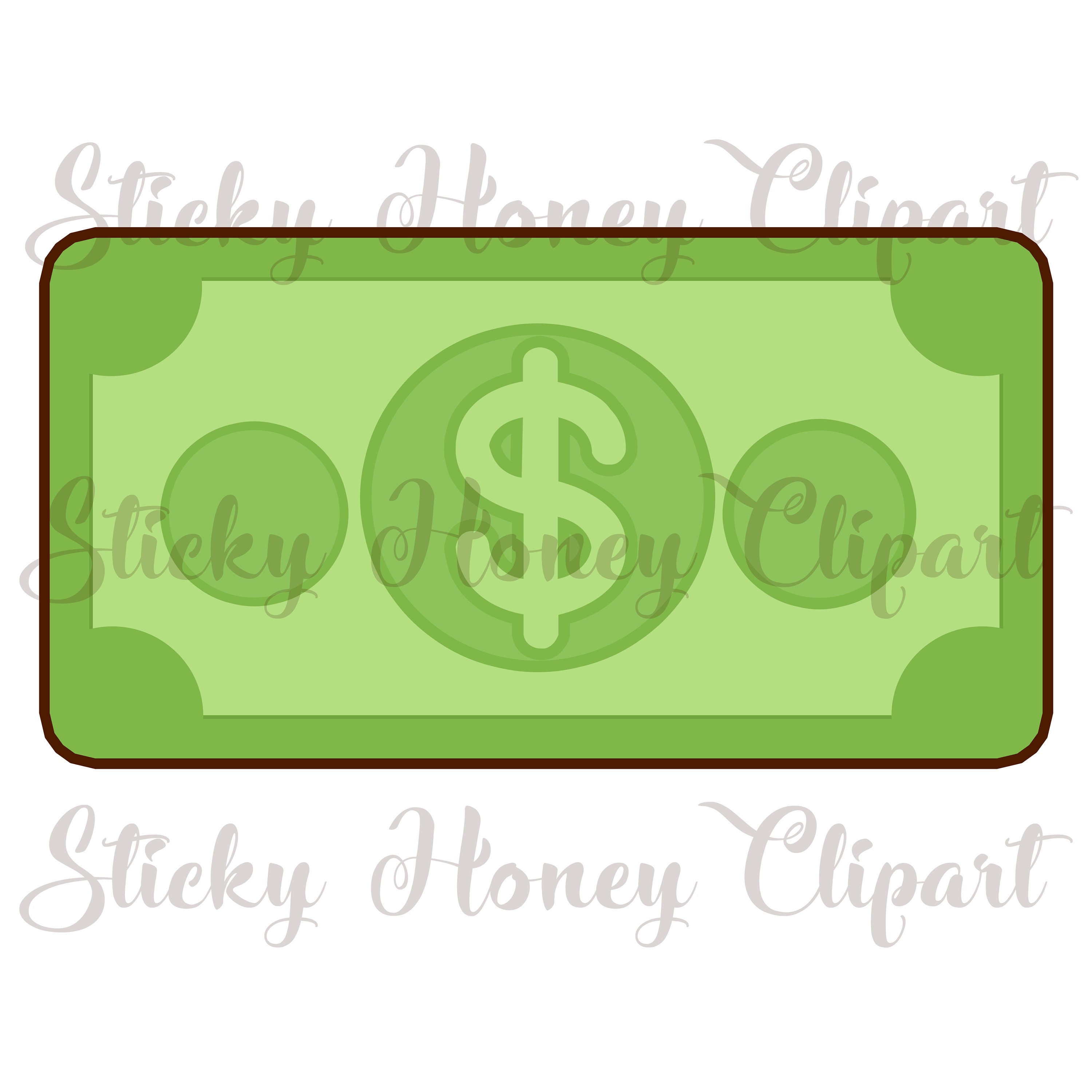 Finances Clipart Kawaii Finances Clipart Cute Money - Etsy UK