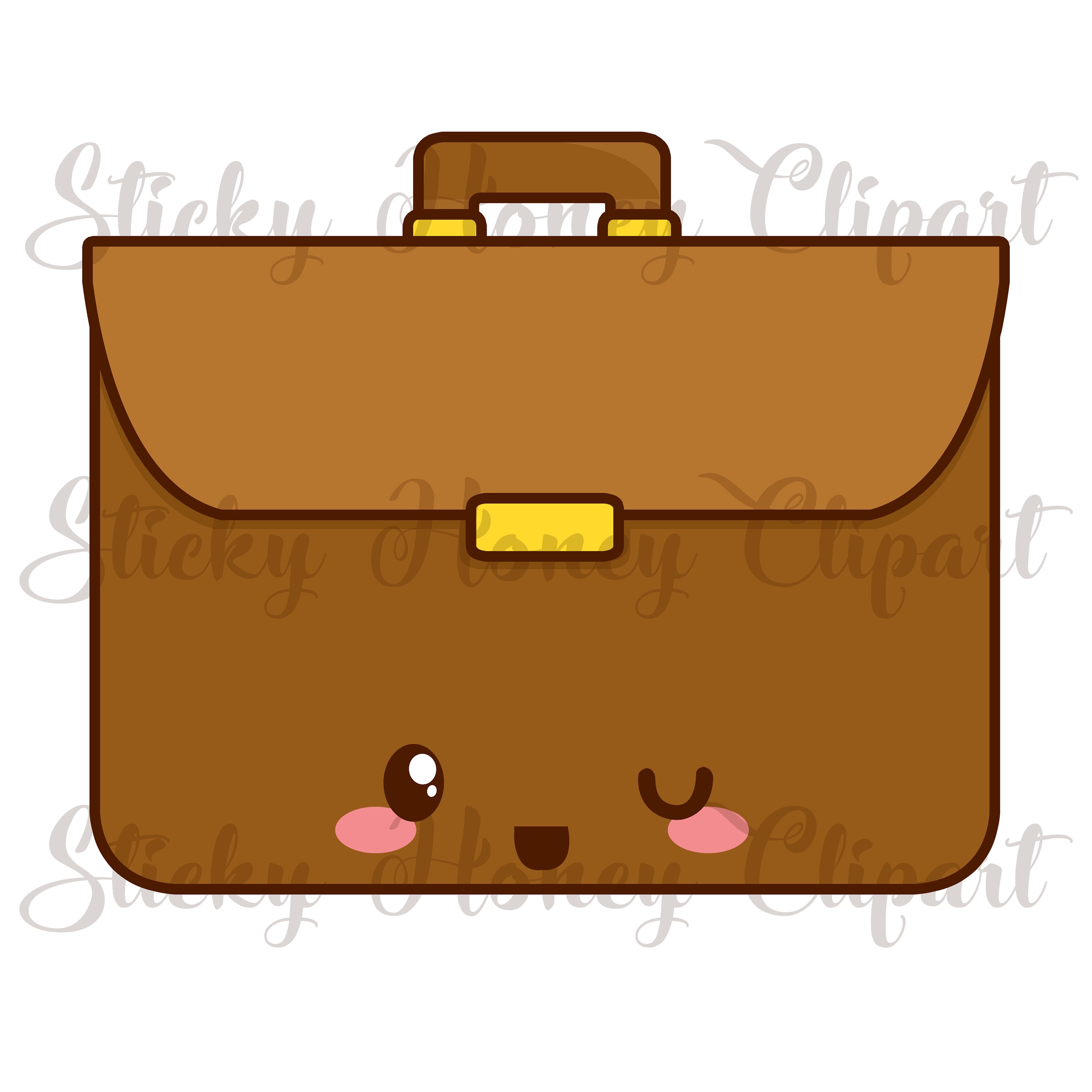 Work Clipart Kawaii Work Clipart Cute Work Icons Kawaii Desk Clipart ...