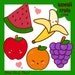 Fruit Clipart Kawaii Fruit Clipart Cute Fruit Fruit Clipart Fruit Clip ...