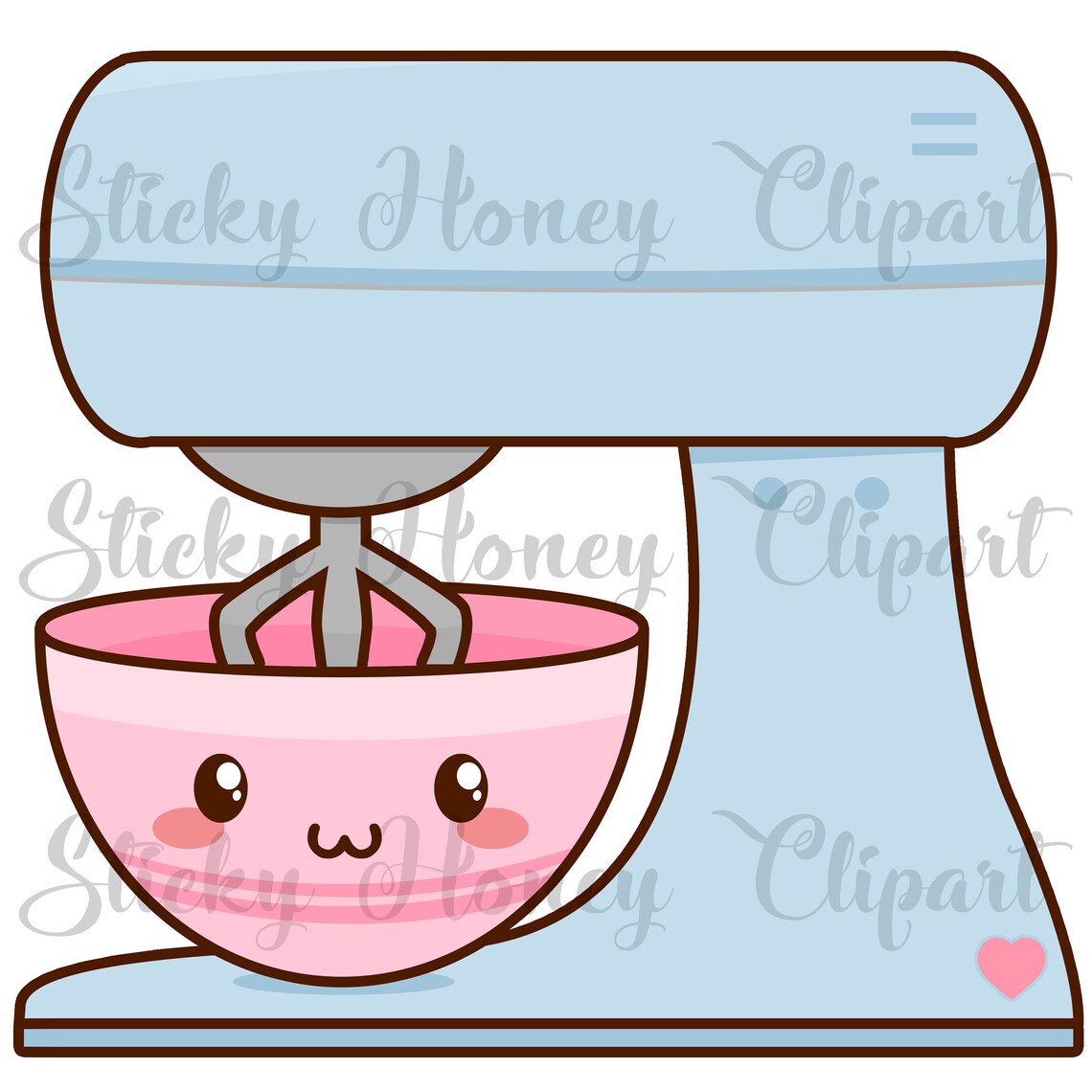Baking Clipart Kawaii Baking Clipart Cute Baking Icons Kawaii Bake ...