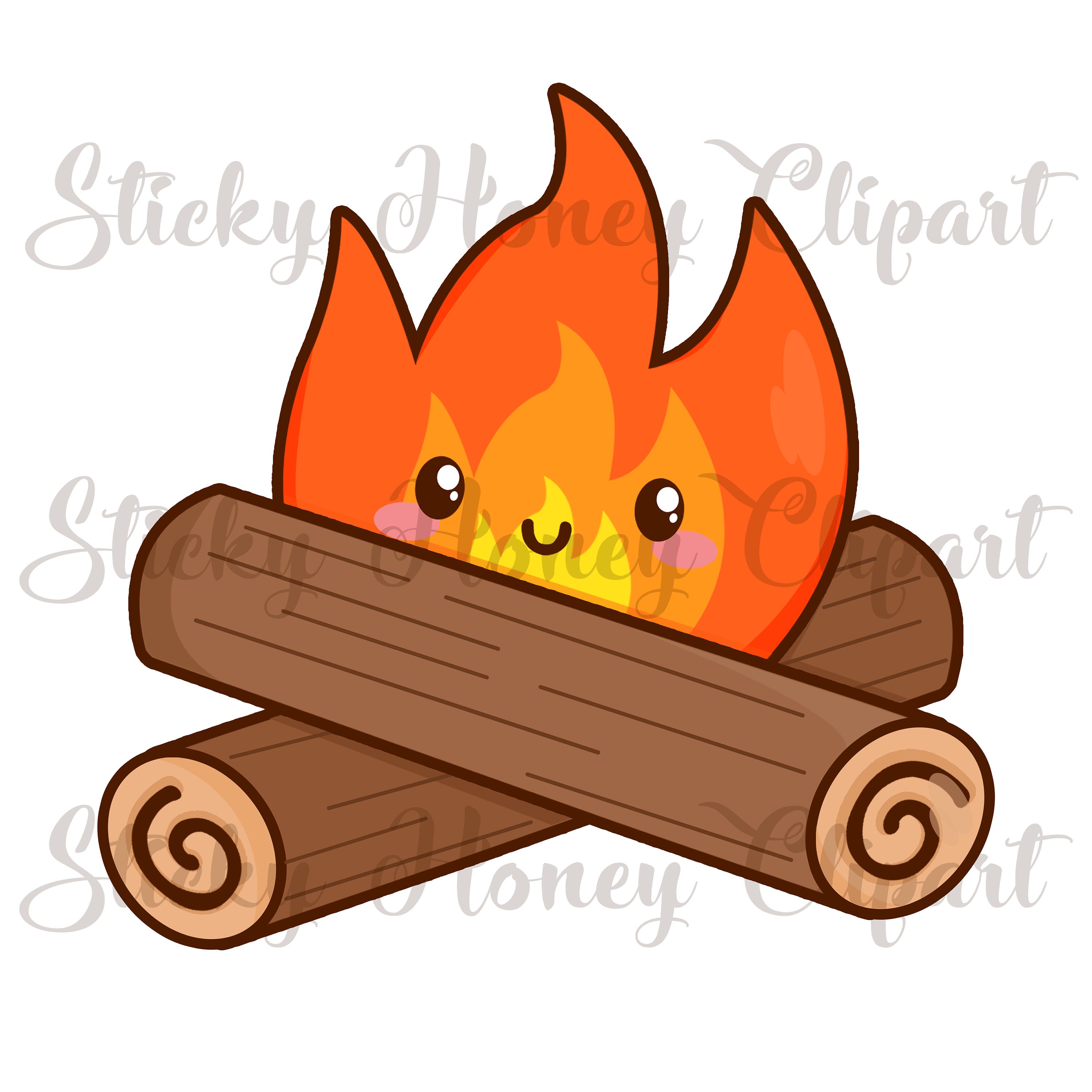 Camping Clipart Kawaii Camping Clipart Cute Camping Clipart Camping ...
