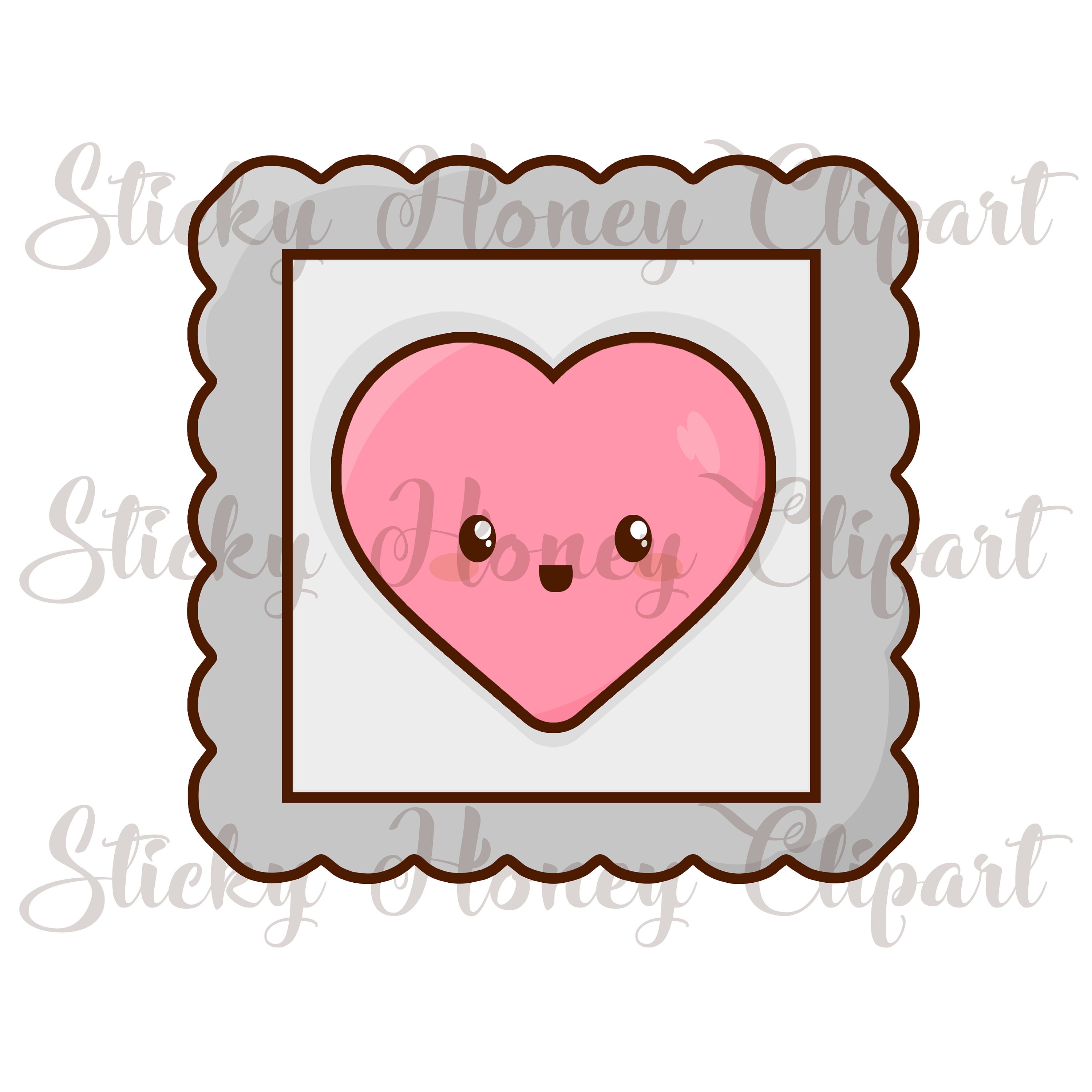 Mail Clipart Kawaii Mail Clipart Cute Mail Stamp Clipart Kawaii Mail ...