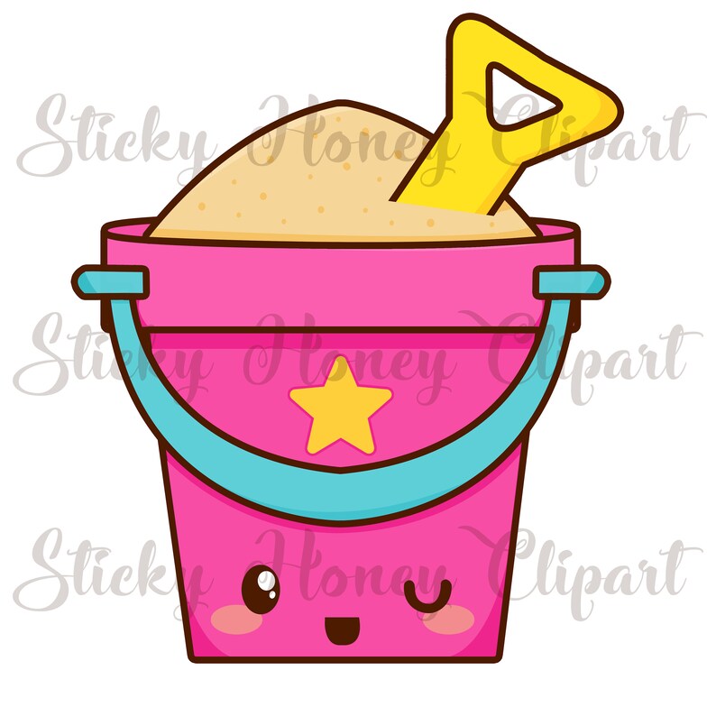 Beach Clipart Kawaii Beach Clipart Cute Beach Clipart Beach Clip Art ...