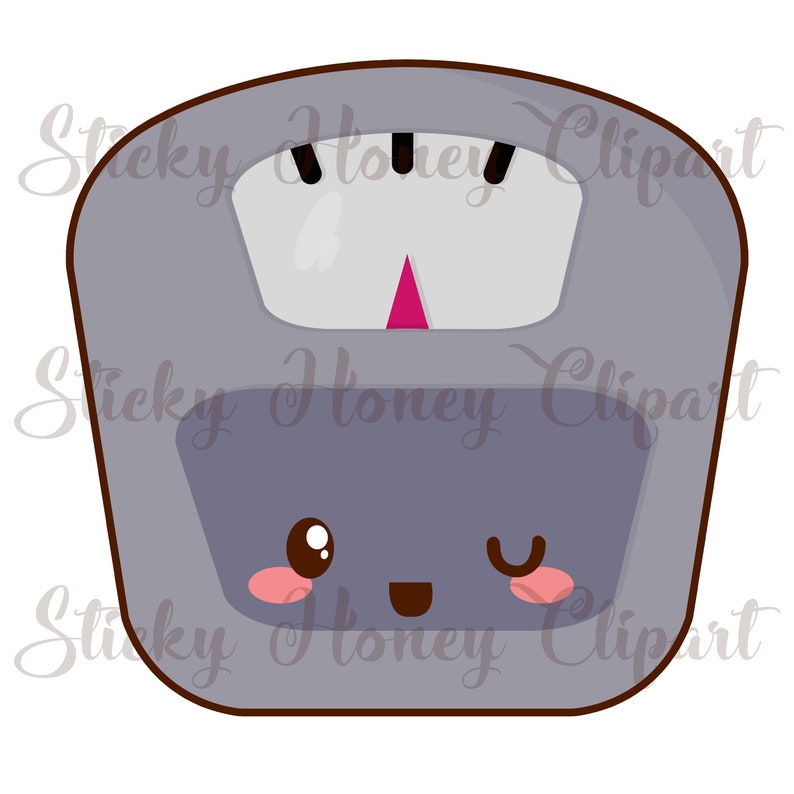 Fitness Clipart / Kawaii Fitness Clipart / Cute Fitness / Workout ...