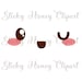 Kawaii Faces Clipart Faces Clipart Cute Faces Clipart Faces Clip Art ...