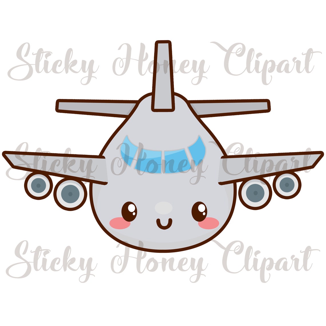 Travel Clipart Kawaii Travel Clipart Cute Travel Airplane Clipart ...