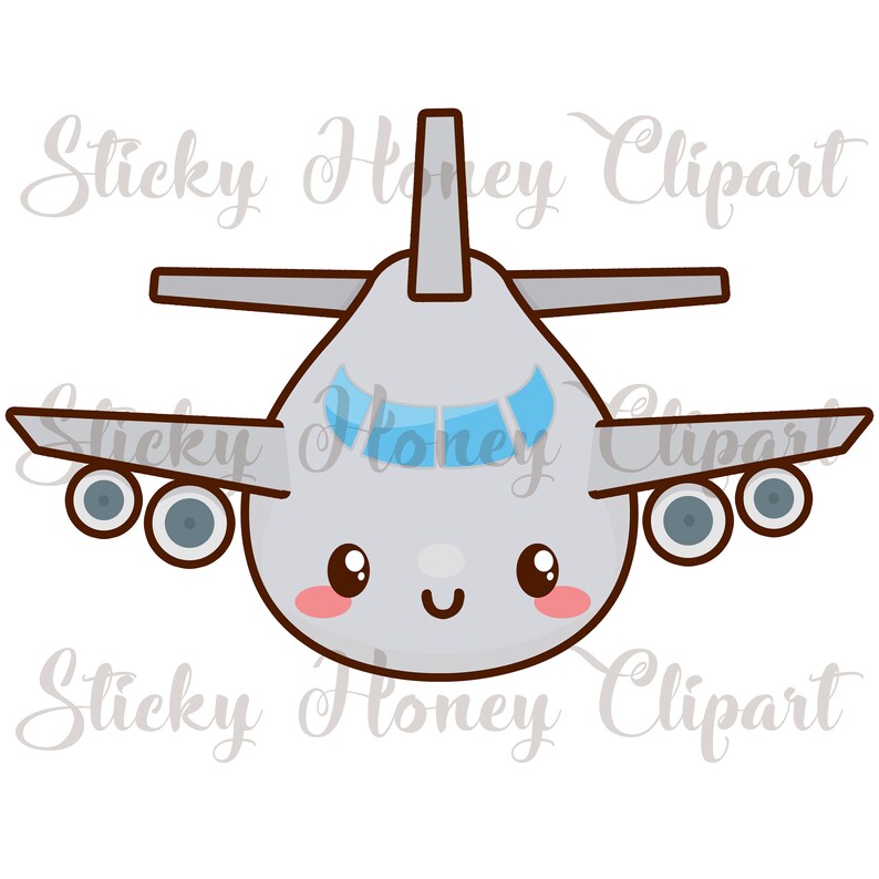 Travel Clipart Kawaii Travel Clipart Cute Travel Airplane Clipart ...