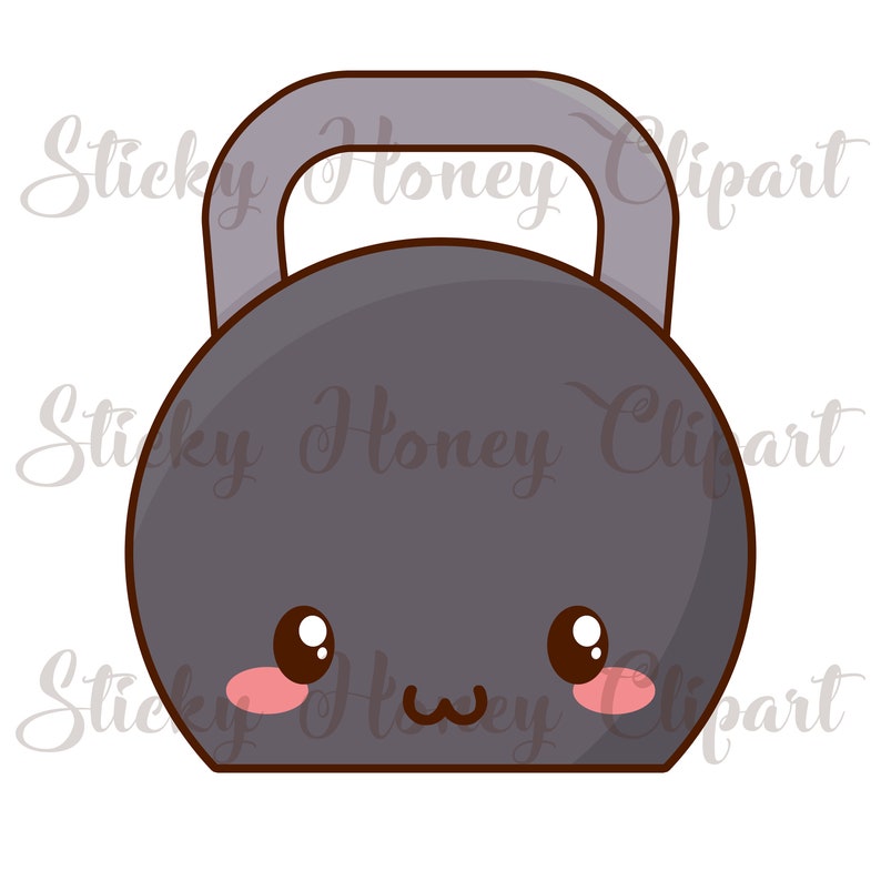 Fitness Clipart Kawaii Fitness Clipart Cute Fitness Workout Clipart Work Out Clip Art