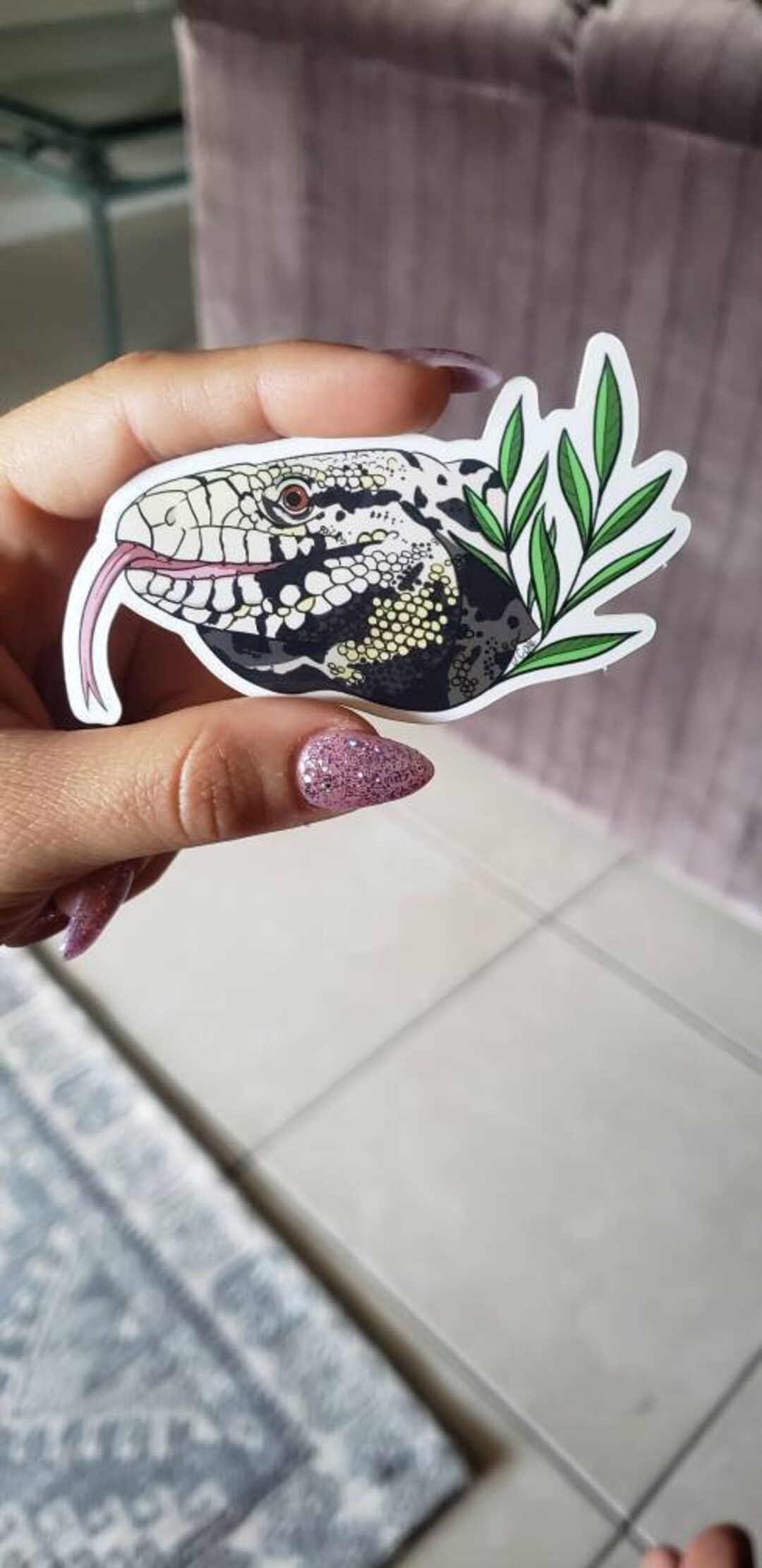 Tegu Sticker - Etsy