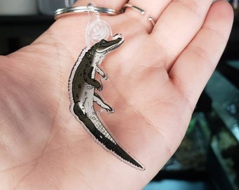 Alligator Keychain - Etsy