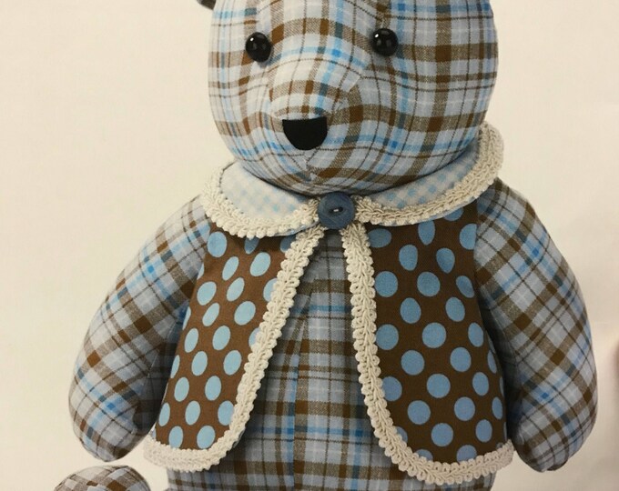 Simplicity Memory Bear Pattern A2115 - Etsy