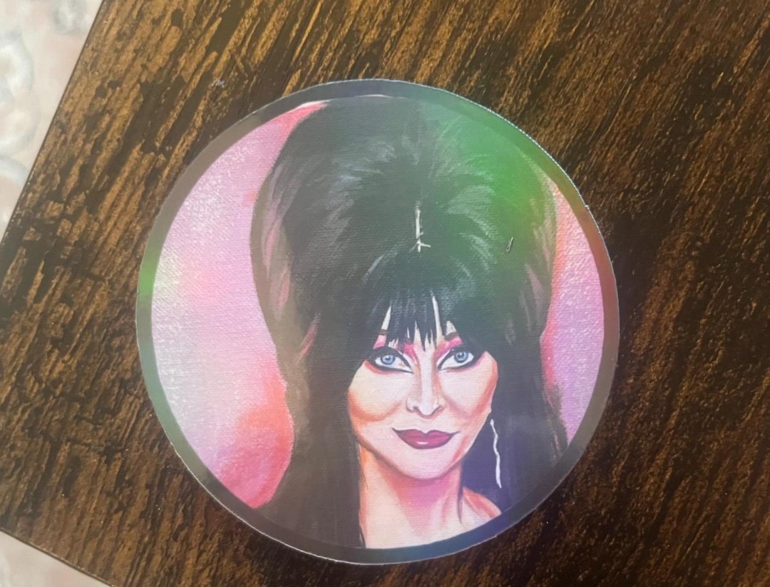 3 Inch Elvira Sticker - Etsy