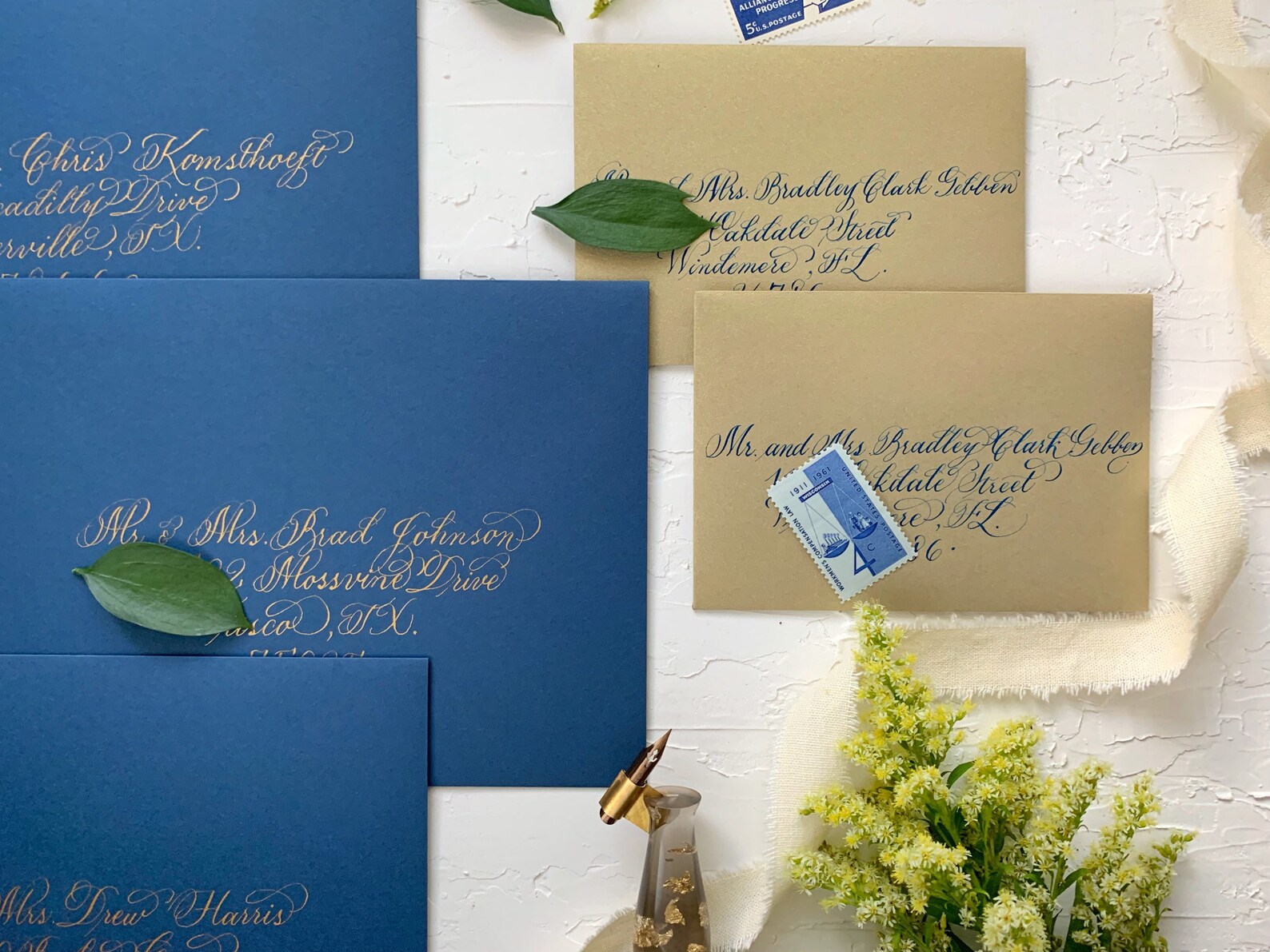 Calligraphy for Envelopes Addressing, Wedding Invitation Envelope ...