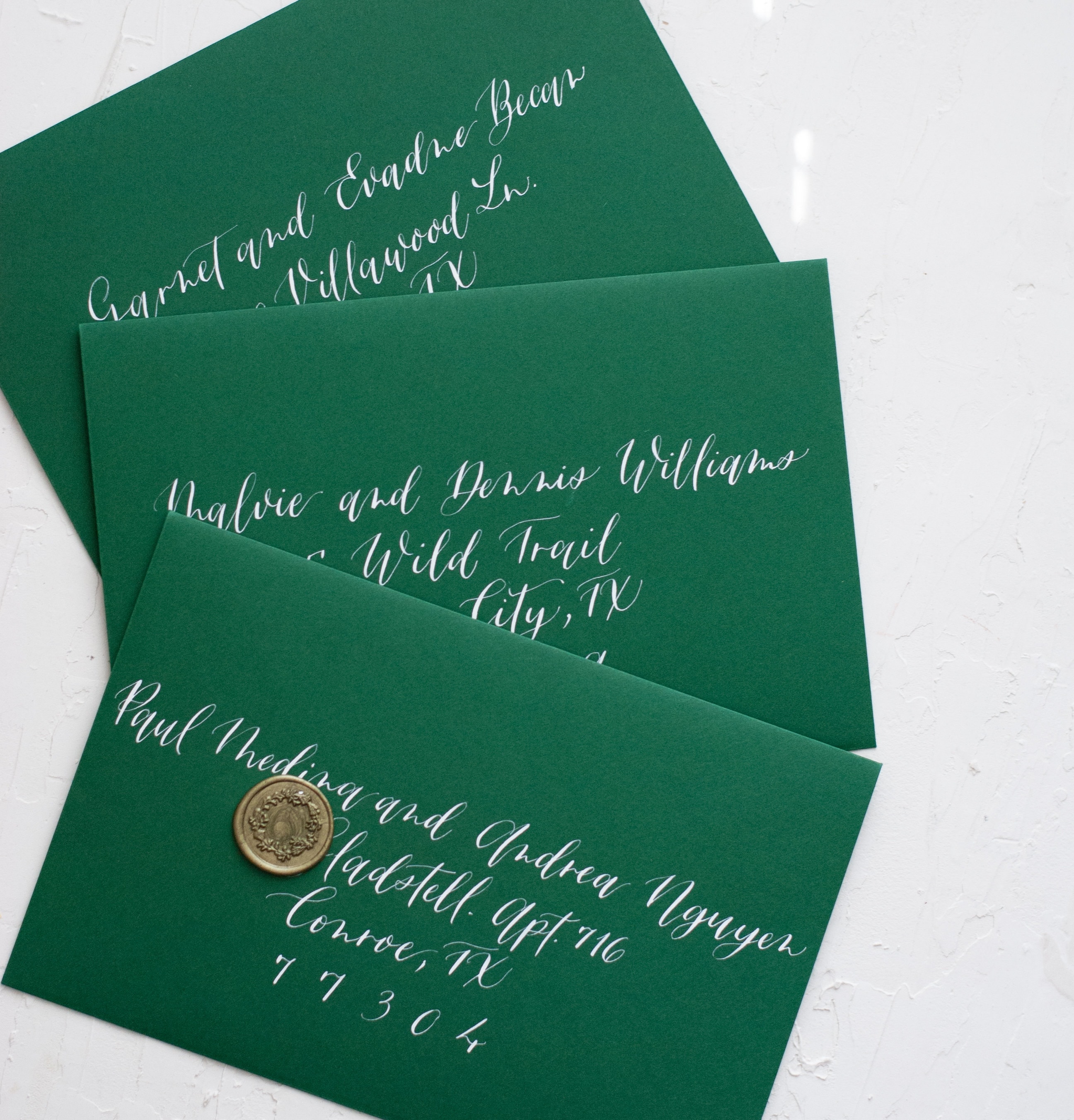 Calligraphy for Wedding Envelopes, Wedding Invitations Addressing ...
