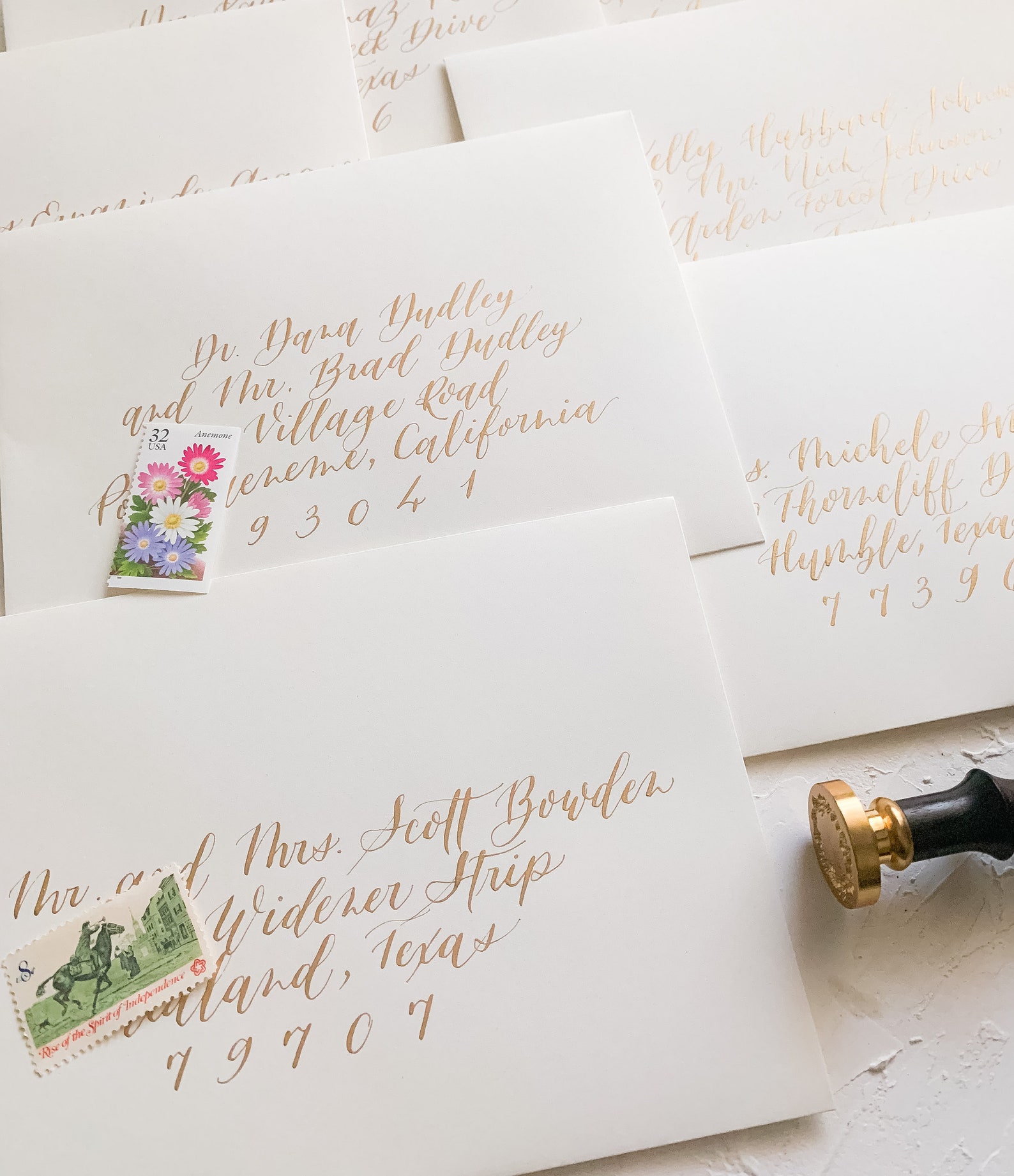 Calligraphy for Wedding Envelopes Wedding Invitations - Etsy