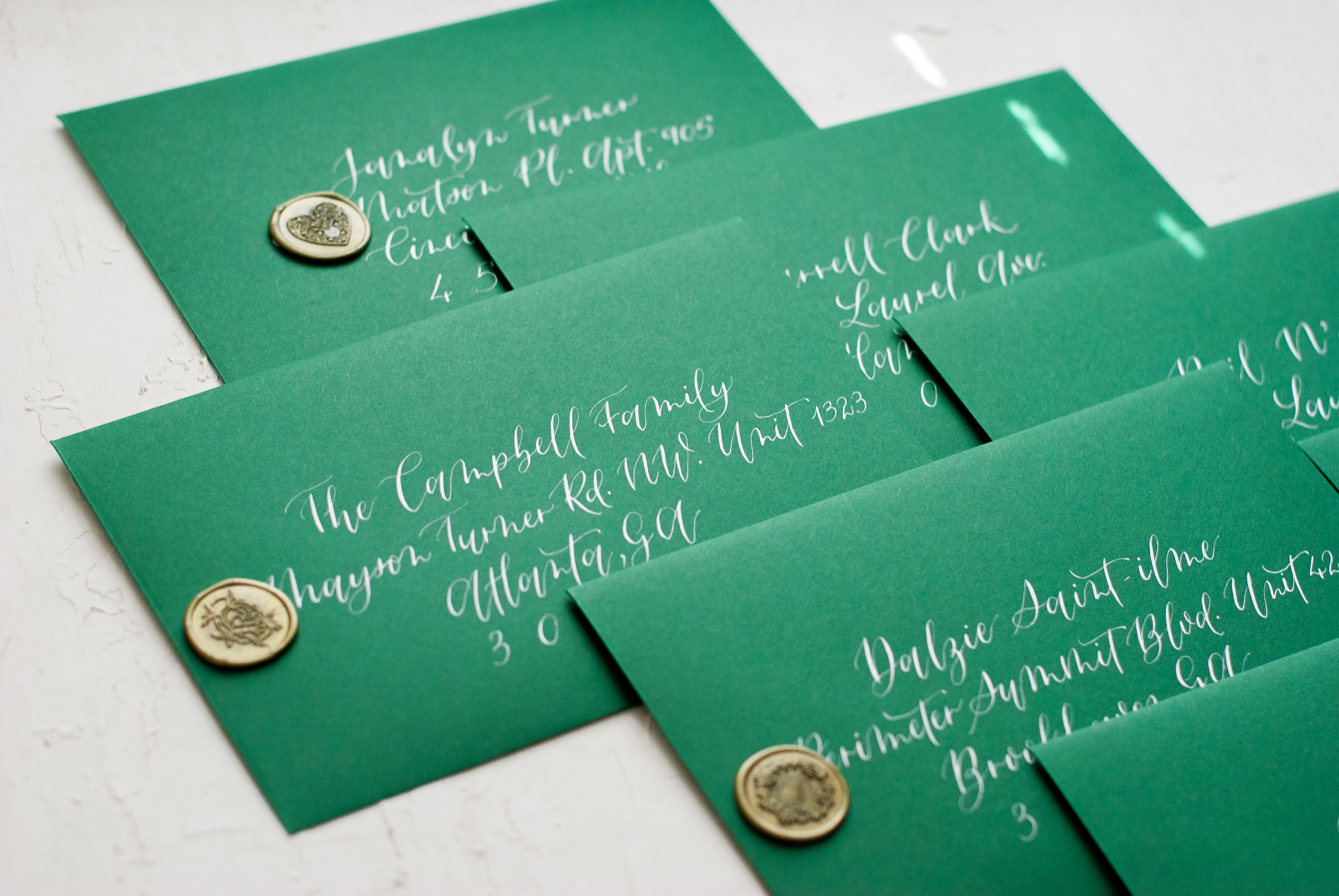 Calligraphy for Wedding Envelopes / Wedding Invitations | Etsy