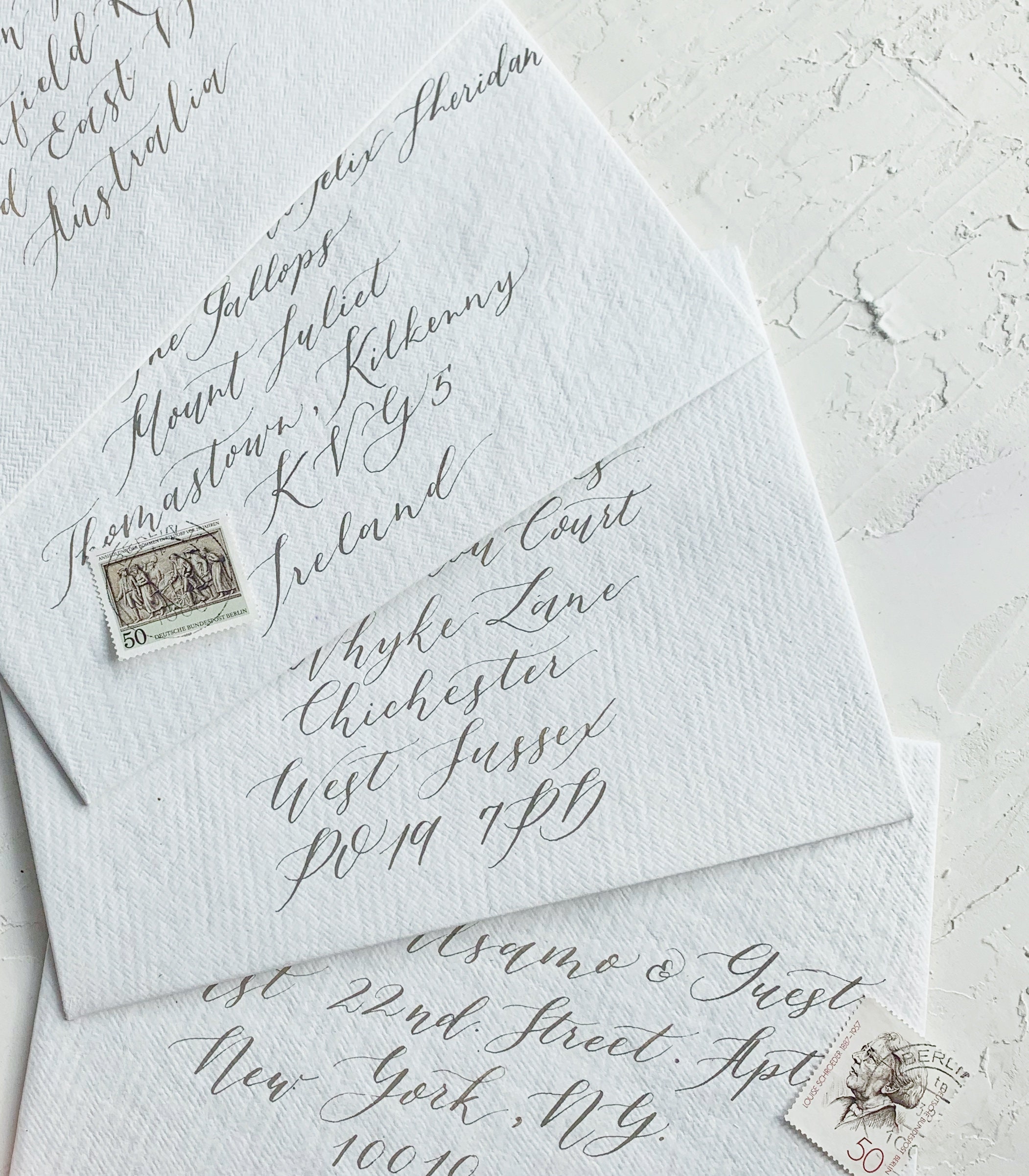 Calligraphy for Wedding Envelopes / Wedding Invitations | Etsy