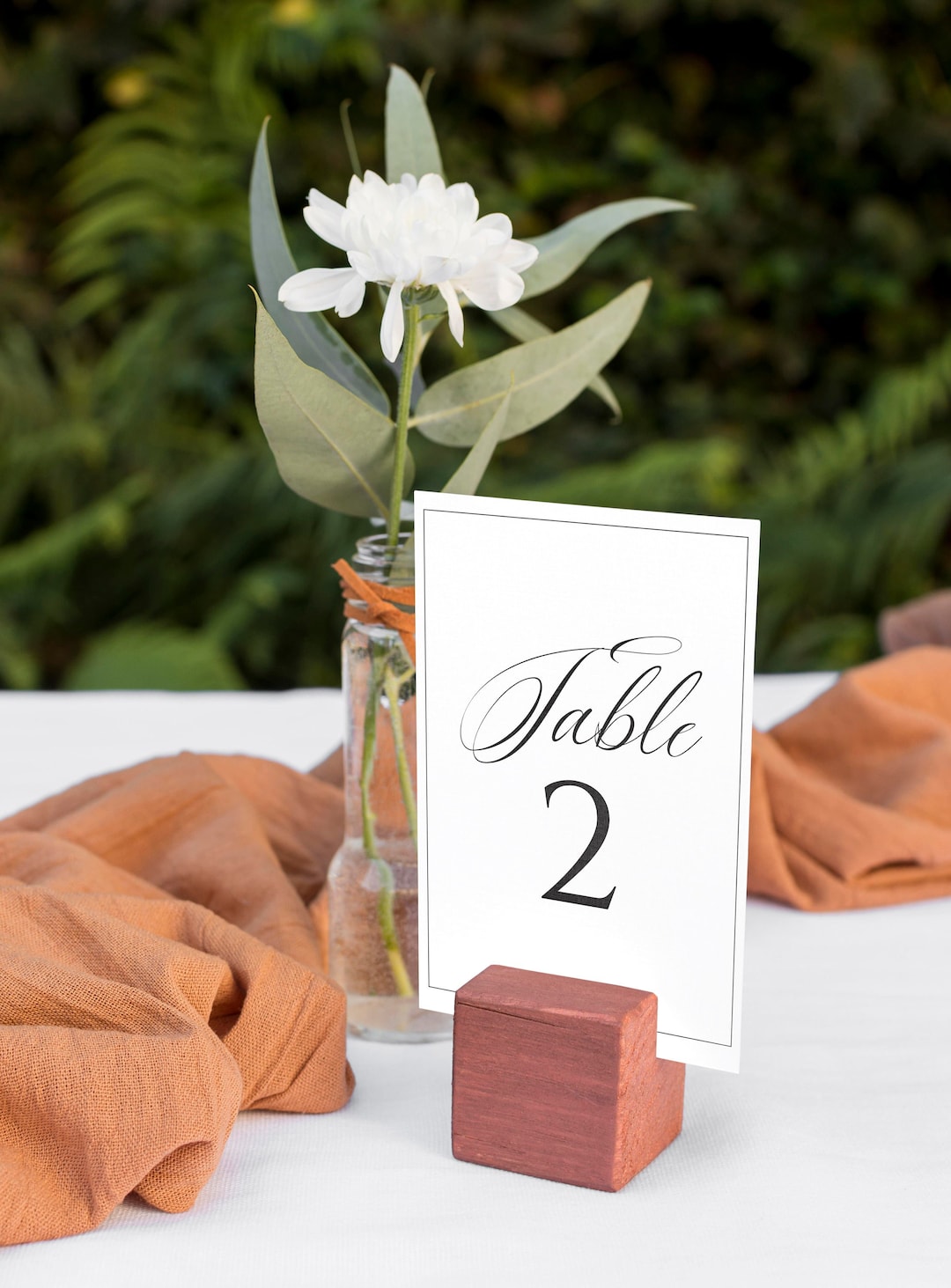 Printed Table Numbers, Classic Table Number, Wedding Table Numbers ...