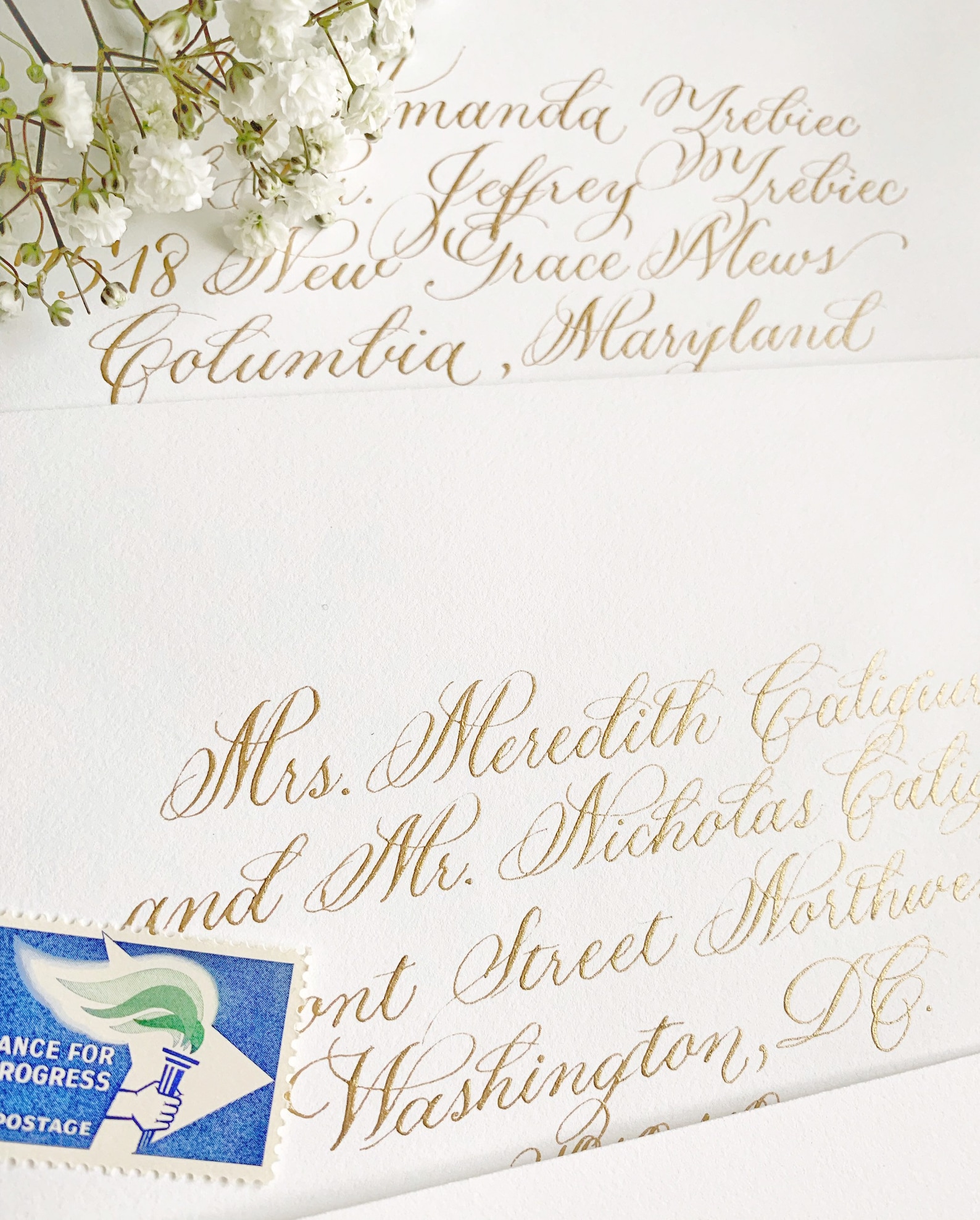Calligraphy for Envelopes Addressing, Wedding Invitation Envelope ...