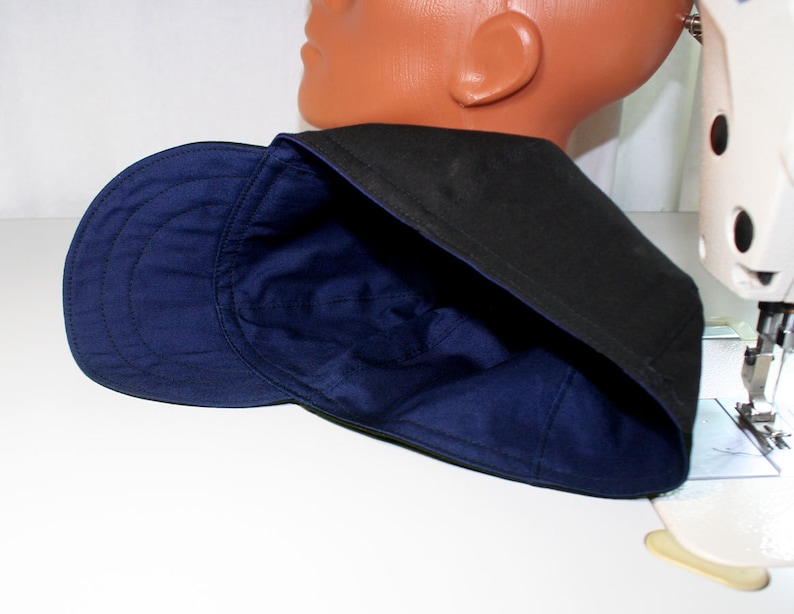 Black/dark Blue. Welders Pipefitters Bikers Cap Welding Hat | Etsy