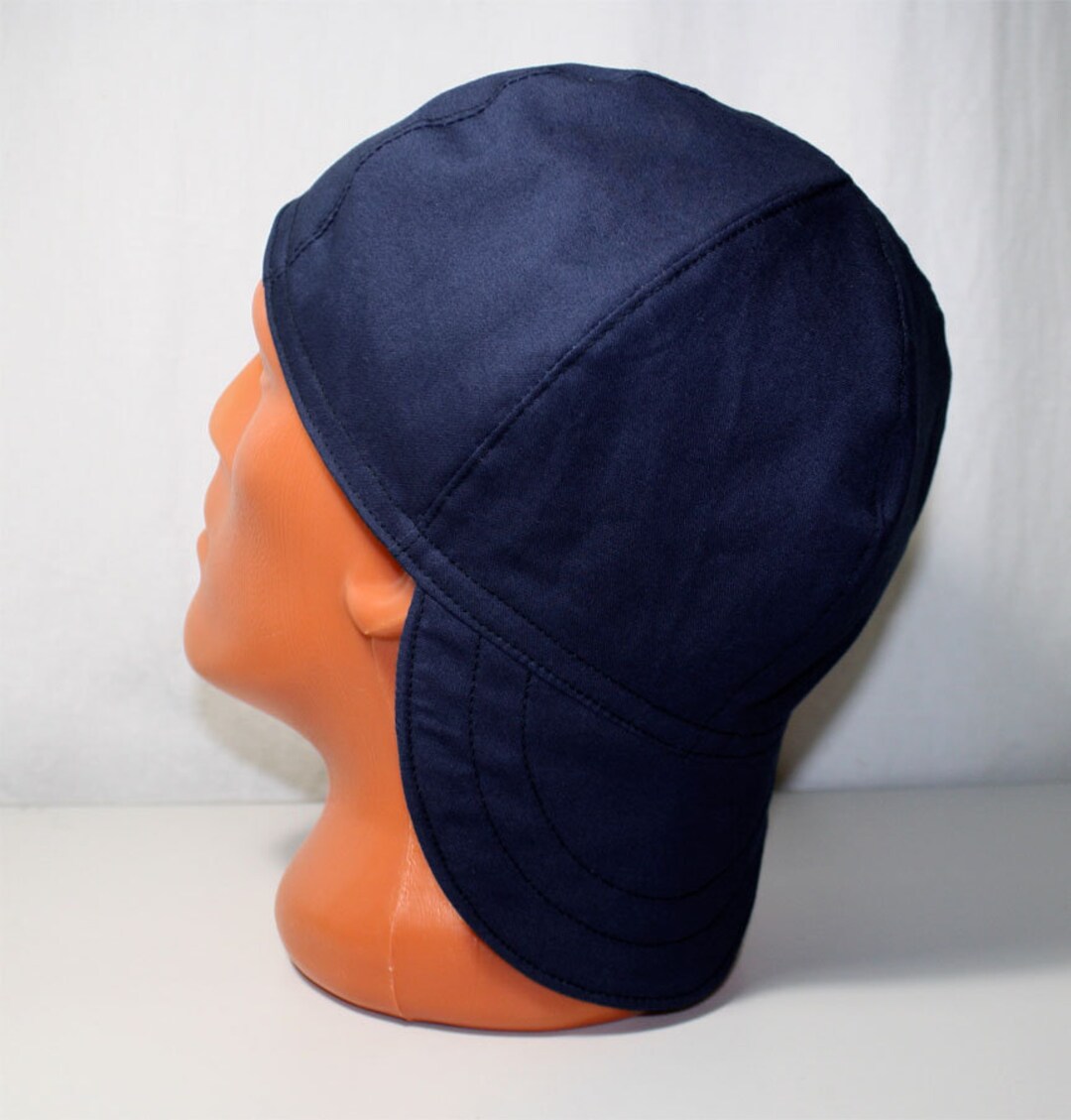 Dark Blue. Welders, Pipefitters, Bikers Cap, Welding Hat for Work - Etsy