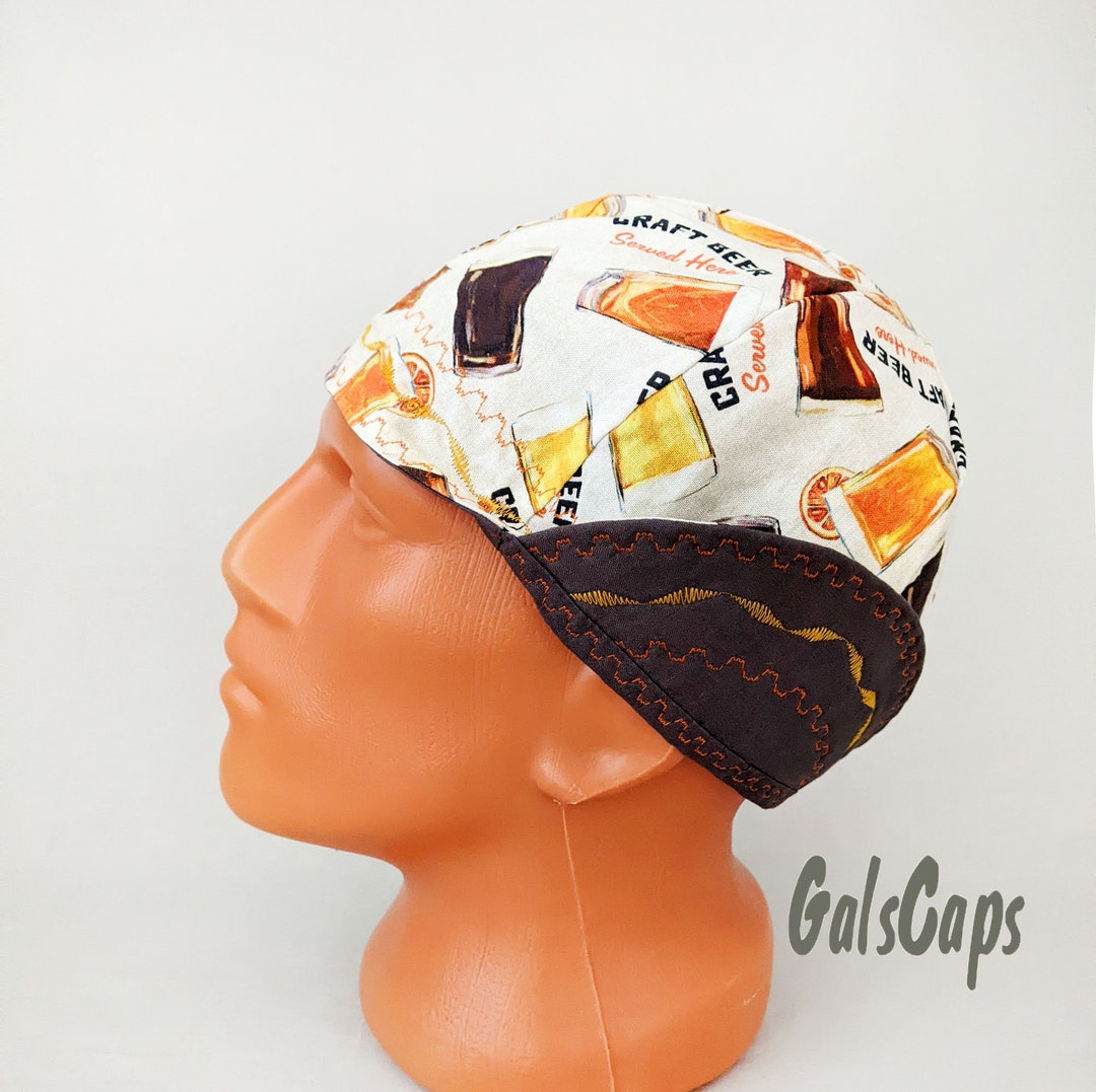 Welders Hats Craft Beer Bikers Caps Welding Cap Hat Cotton Weld Cap ...