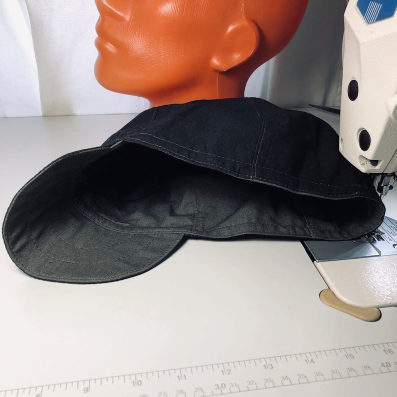Black/gray Reversible Welders, Pipefitters, Bikers Cap, Welding Hat ...