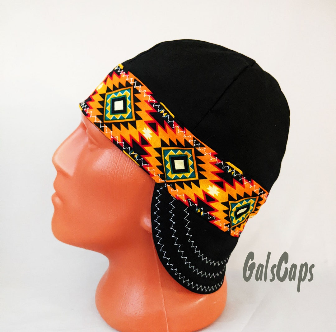 Aztec Welders Welding Cap Hats Bikers Caps Hat Cotton Decorative ...