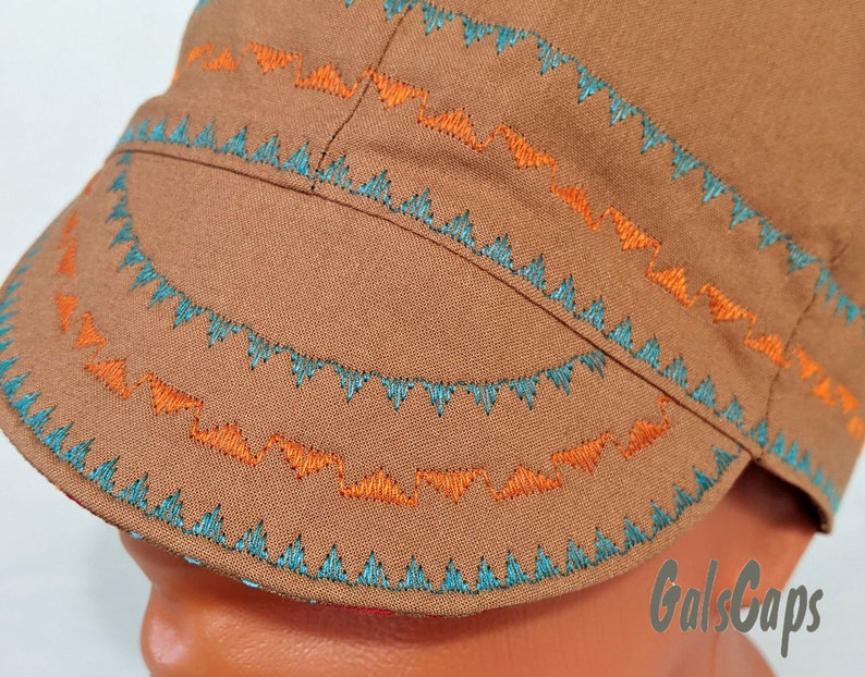 Native Aztec/tan Welders Hats Bikers Caps Welding Cap Hat Cotton Weld ...