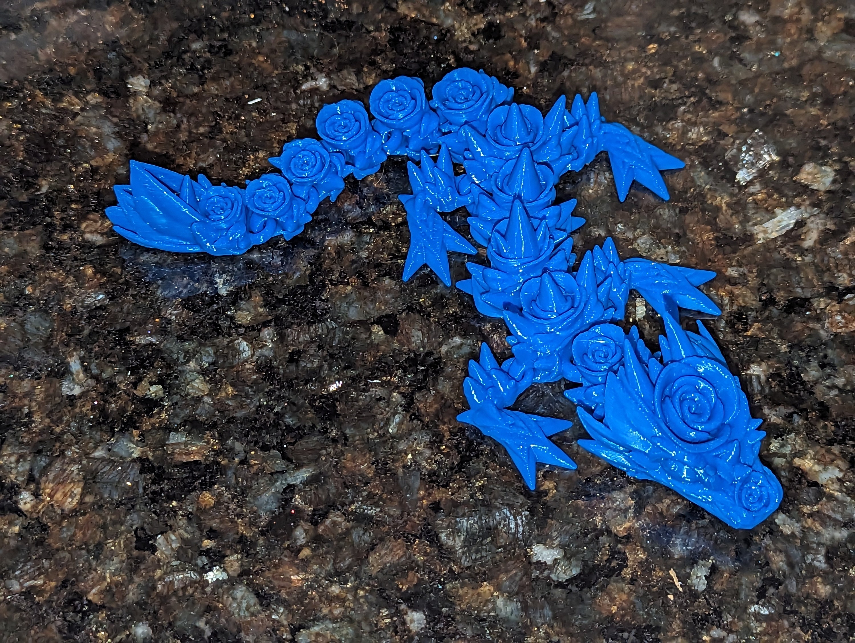Articulated Baby Rose Dragon 3d Printed A Cinderwing 3d - Etsy