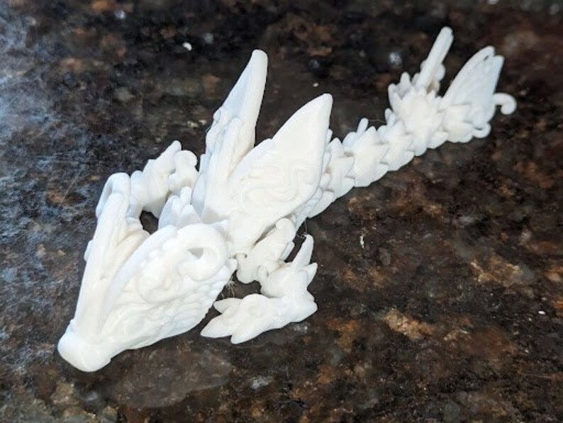 Articulated Tadling Lacewing Dragon 3d Printed A Cinderwing 3d Design ...