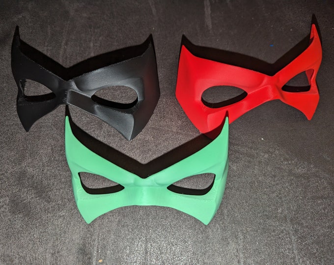 Foam Superhero Mask Standard Domino - Etsy