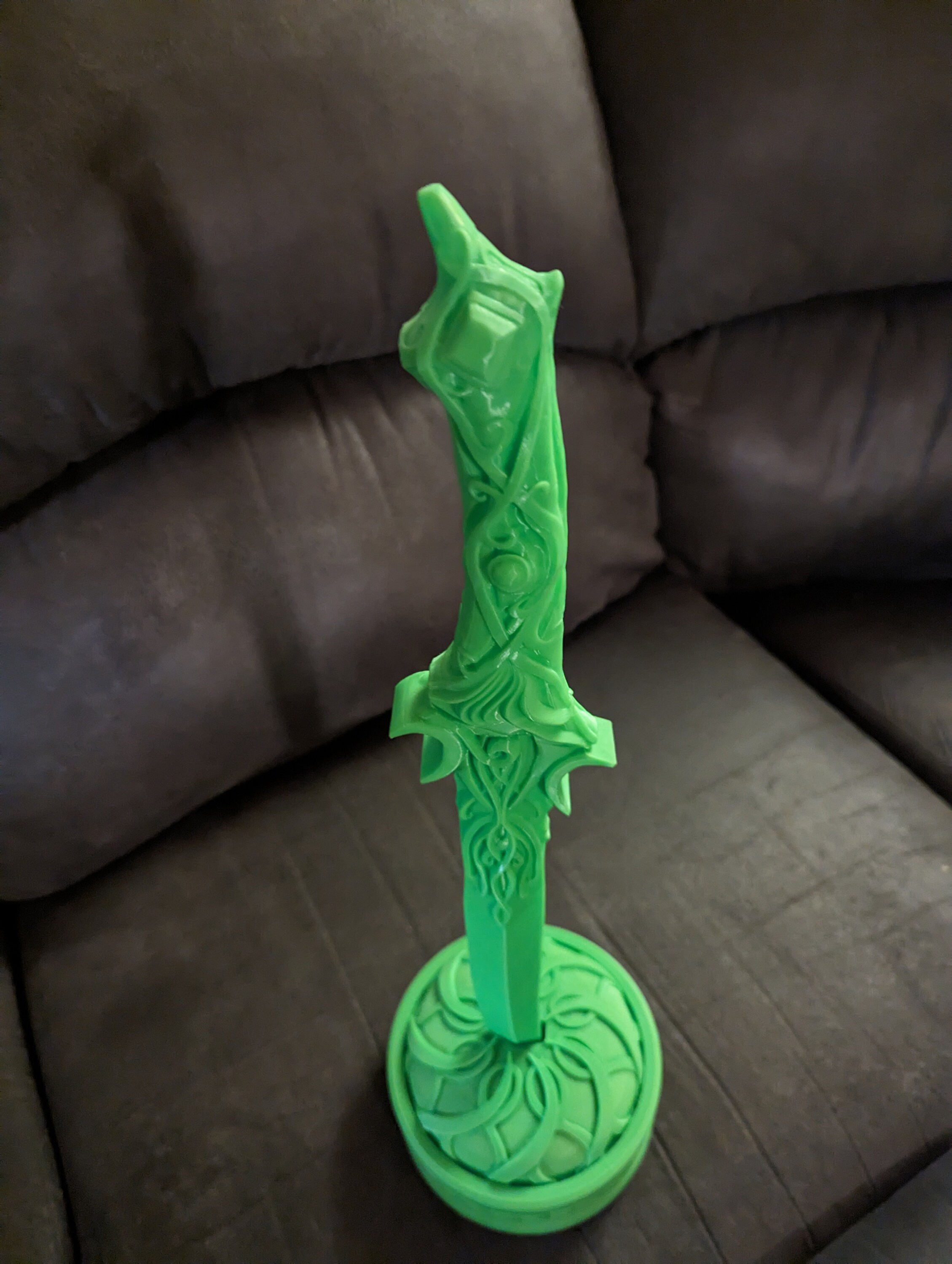 Poisoned Elven Dagger With Stand- 3d Printed - an Stlflix Design -solid ...