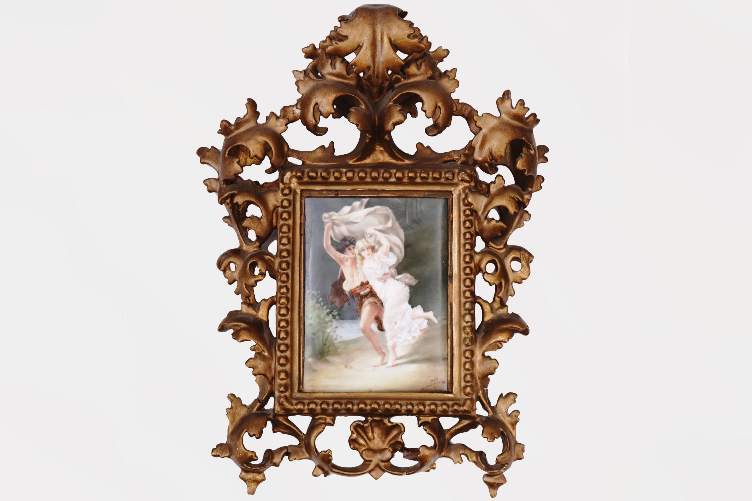 Antique 19th Century Pierre Auguste Cot Painting, the Storm, Hand ...