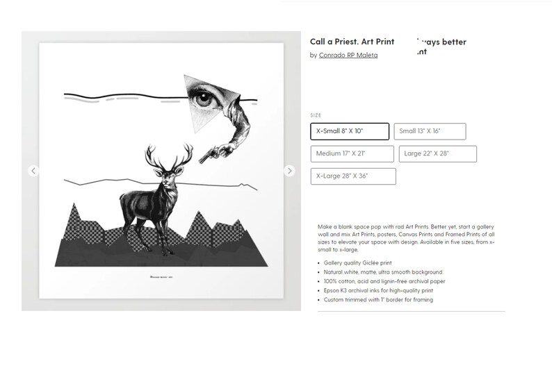 Call a Priest Deer Elk in Rocky Mountains Holy Spirit | Etsy