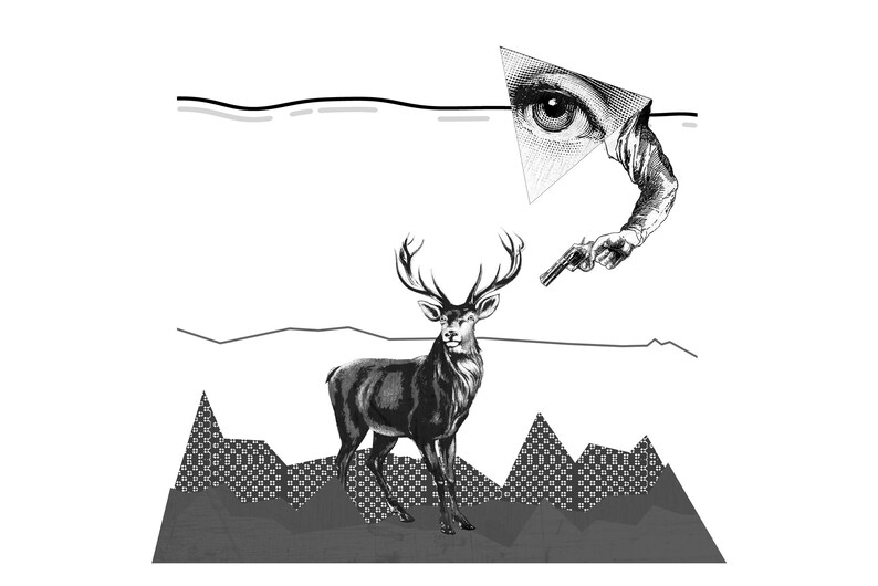 Call a Priest Deer Elk in Rocky Mountains Holy Spirit | Etsy