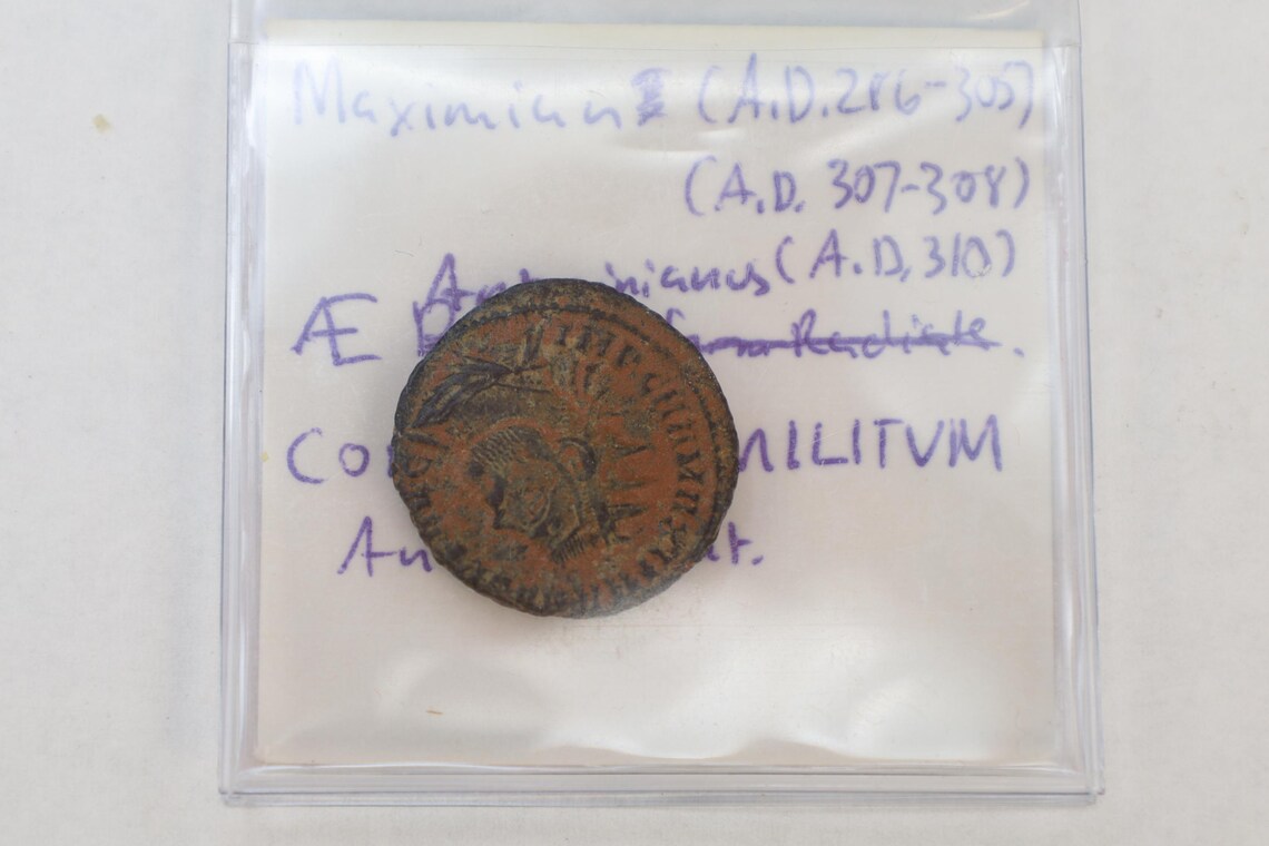 Ancient Roman Empire Coin, Maximian Imperator, Antoninianus Cyzicus ...