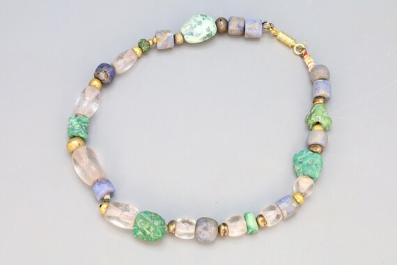 RARE, Ancient PreColumbian Inca Aymara Gemstone Beads… - Gem