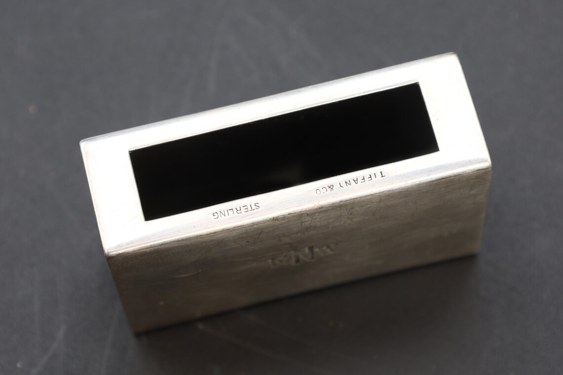 Tiffany & Co Sterling Silver Matchbox, A Match Case Cover With ...