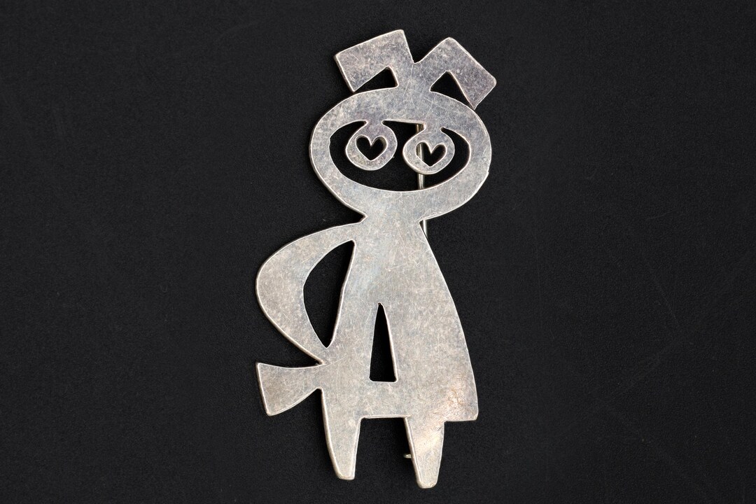 Mik Stousland, Brooch Pin, Vintage Handmade Jewelry, Sterling Silver ...