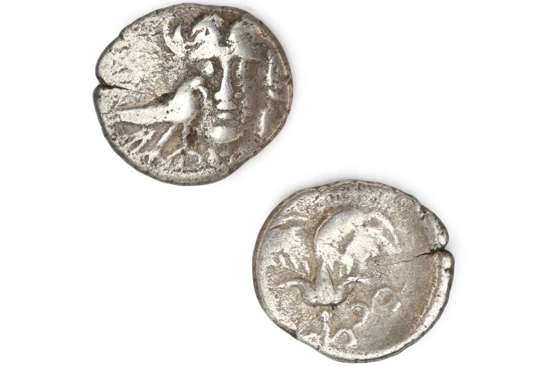 Ancient Greek Silver Coin, Caria, Mylasa, 2nd Century BCE Rhodian ...