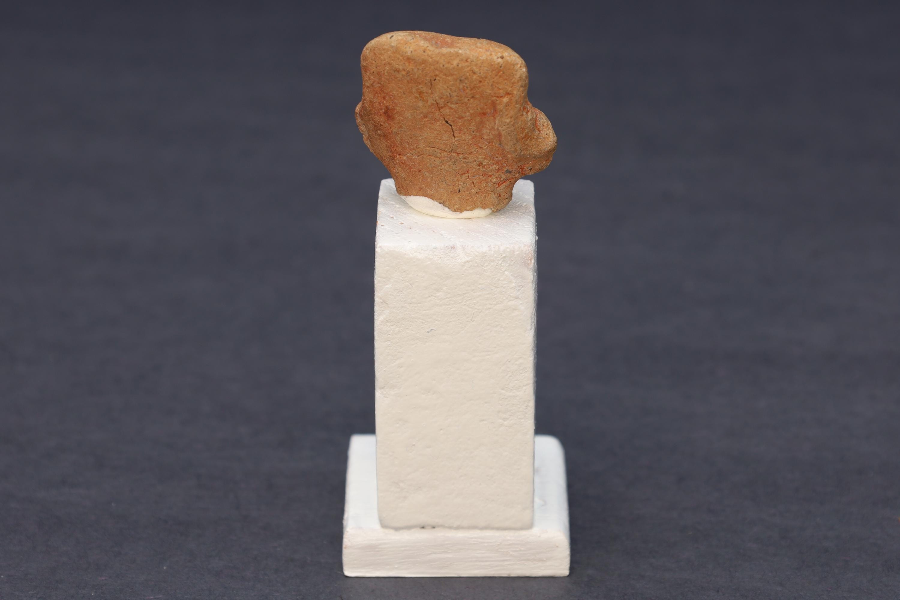 Maya Head Idol With Earrings, Precolumbian Ceramic Figurine, Mayan ...